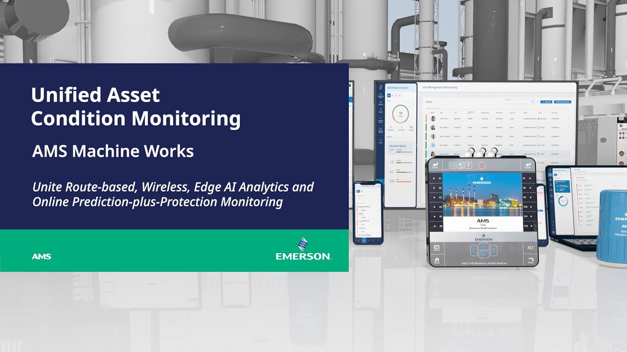 AMS Machine Works | Unified Asset Condition Monitoring Powered by an Integrated Data Fabric