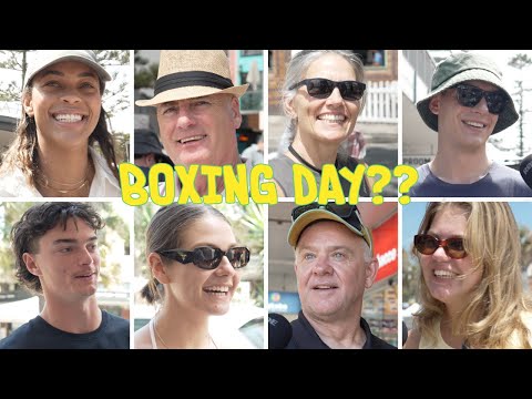 Asking Australia What is Boxing Day Quiz - Manly Beach Sydney - History and Origin of Boxing Day