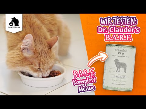 🔥 Katzenfutter Test - Dr.Clauder’s B.A.R.F. Komplett Menü | unsere Erfahrung & Meinung