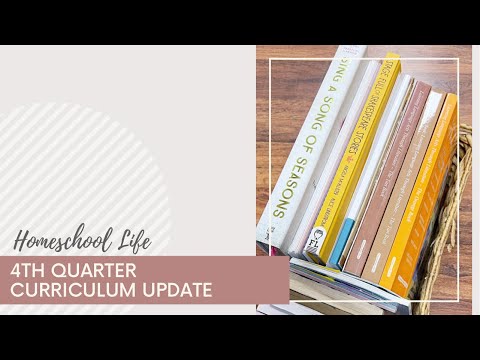 Curriculum Update- Changes in the 4th Quarter