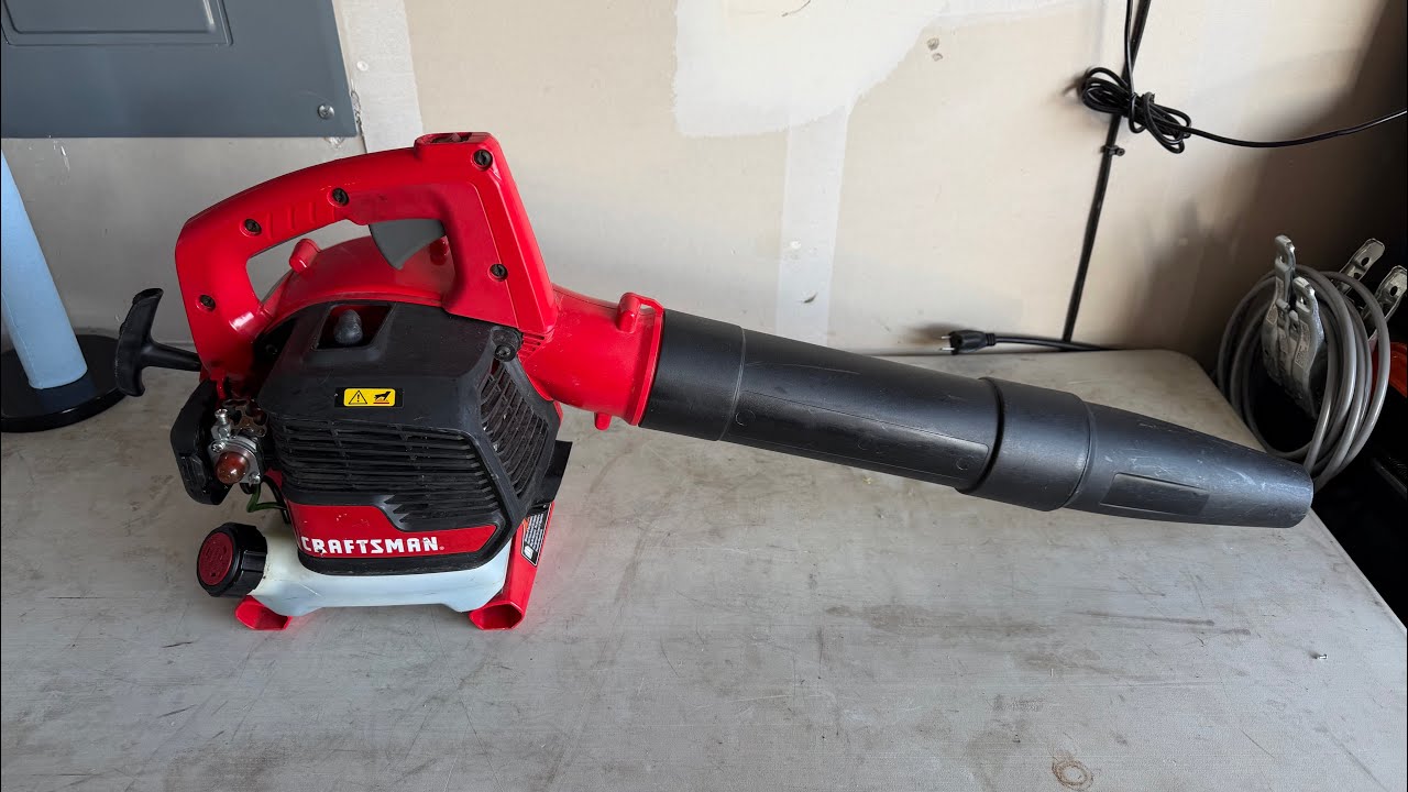 How to Replace a Carburetor on a Craftsman B2000 Leaf Blower (25cc 2-Stroke)