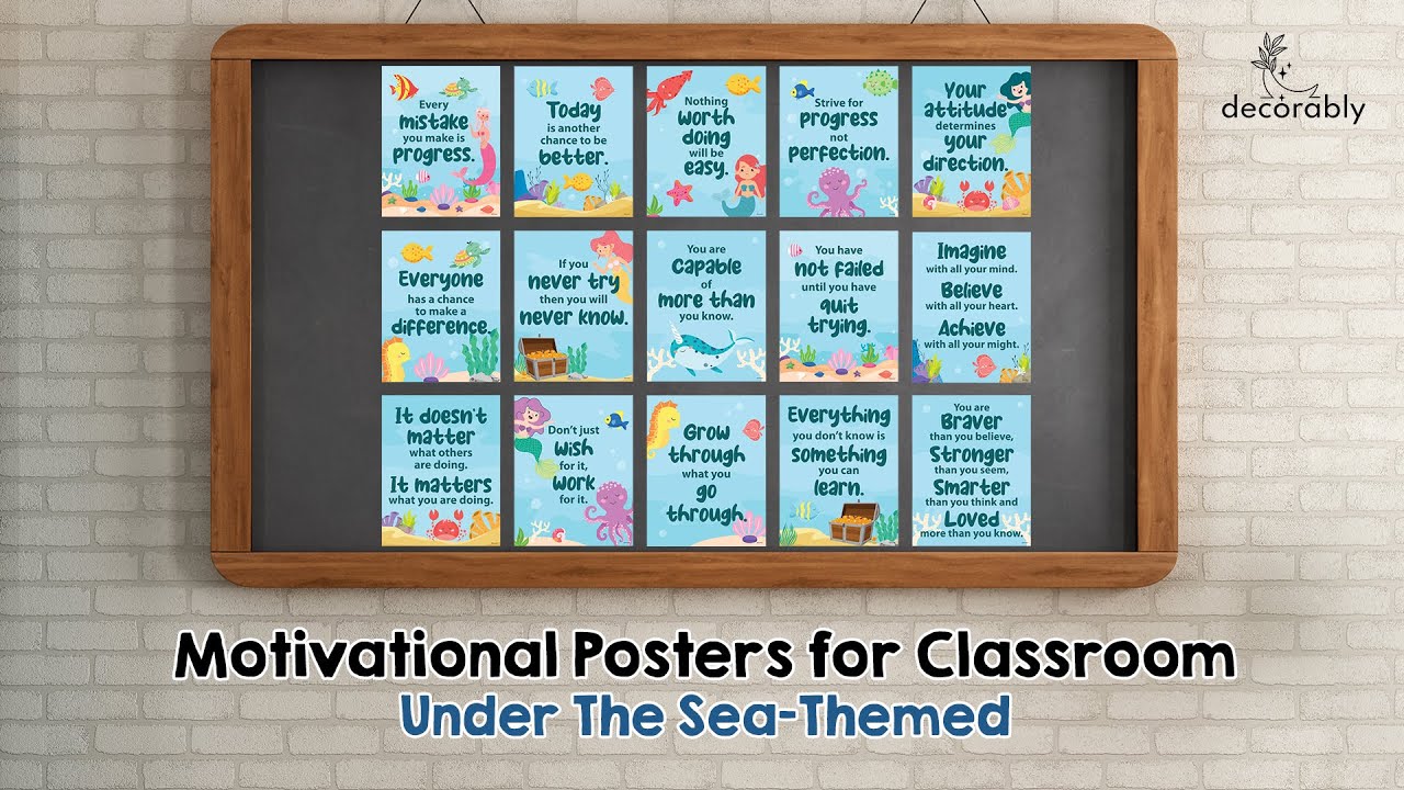 🌊 Dive into Learning: Under the Sea Classroom Decor! 🌊