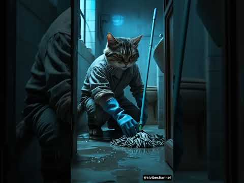 “Heartbreaking Story of an Old Cat in a Luxury Store | Animated Short Film” #ai #cat #story #shorts