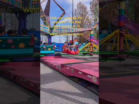 kids having fun in the scrambler ride @WestCoastamusements @carnival Conqueringfear