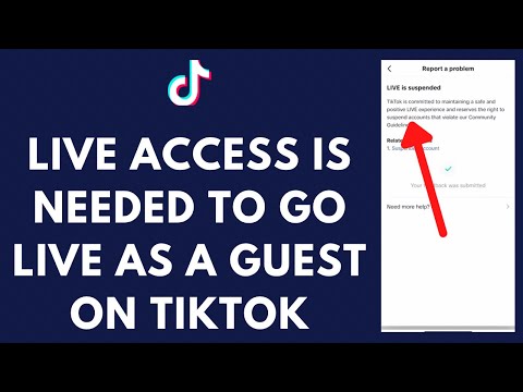 FIX live Access is Needed to Go Live as a Guest in TikTok (EASY!)