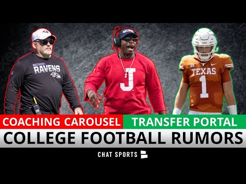 HUGE College Football Rumors On Deion Sanders, Greg Roman To Stanford & CFB Transfer Portal Tracker
