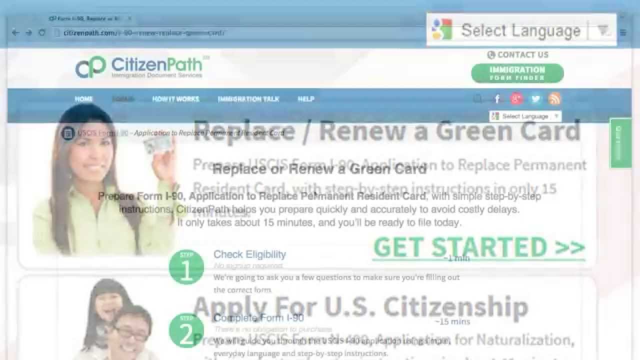 Green Card Renewal - CitizenPath