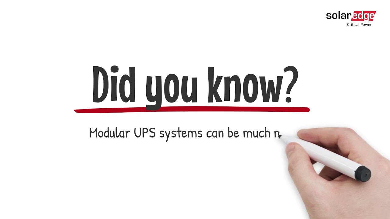 Modular vs. Monolithic UPS