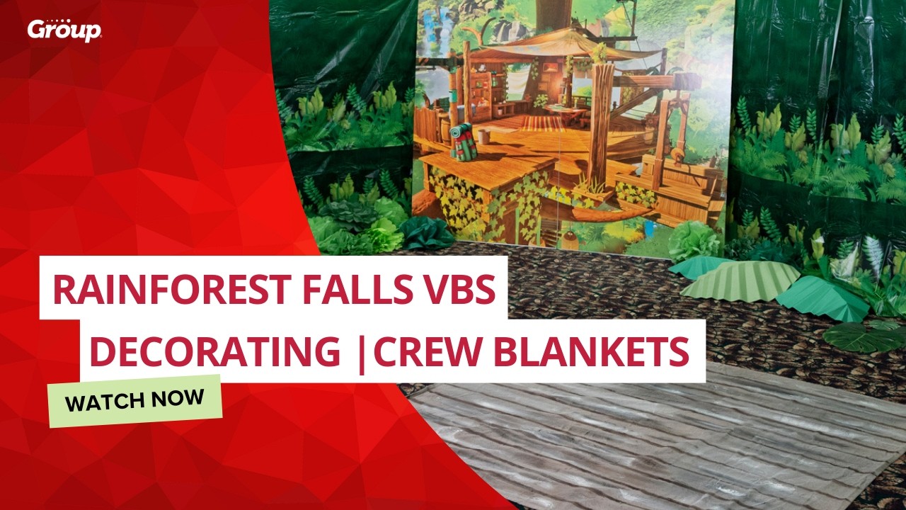 Rainforest Falls Decorating | Crew Blankets