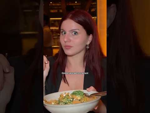 Upscale Greek Food? #food #greek