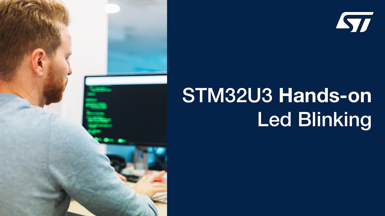 MOOC - STM32U3 Hands-on - 02 Led Blinking