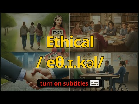 Ethical meaning with 5 examples