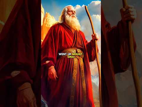 "Moses Asks to See God's Face: The Powerful Encounter on Mount Sinai | Bible Story"