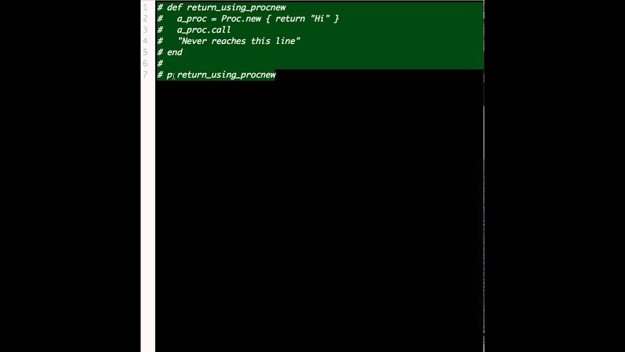 Proc Vs Lambda in Ruby part 2