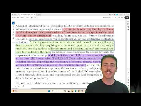 IMMI Editor's Video Summary: "A Robust Data-Driven Approach for Mechanical Seria ..." Oakley, et al.