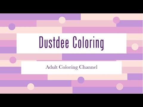 December 2022 Completed Coloring Pages Part 1- Mid Month December (Adult coloring channel)