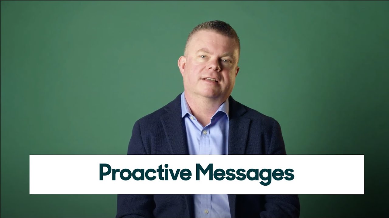 Conversations with Zendesk: Proactive Messages