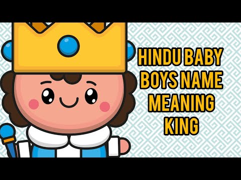 Hindu baby boys name meaning KING👑 || Hindu baby boys name 2023