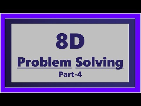 8D- Problem-solving | Part 4 | PCA, Effectiveness verification, Horizontal deployment