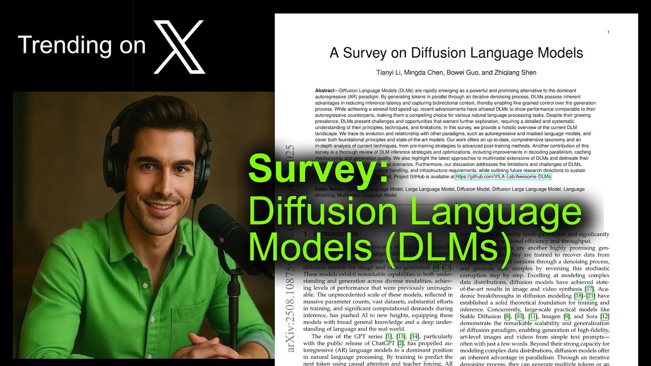 Survey: Diffusion Language Models (DLMs)