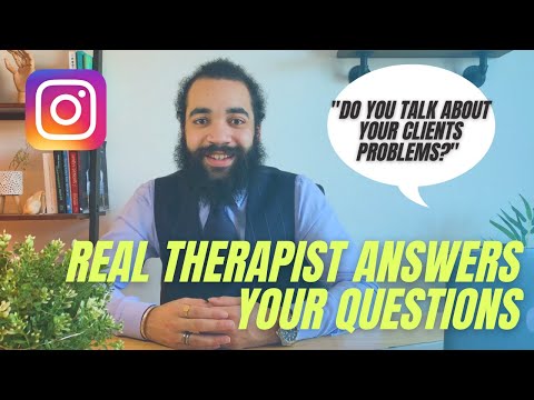 Psychotherapist Q&A | How do you become a therapist? | Do you ever DISLIKE clients?
