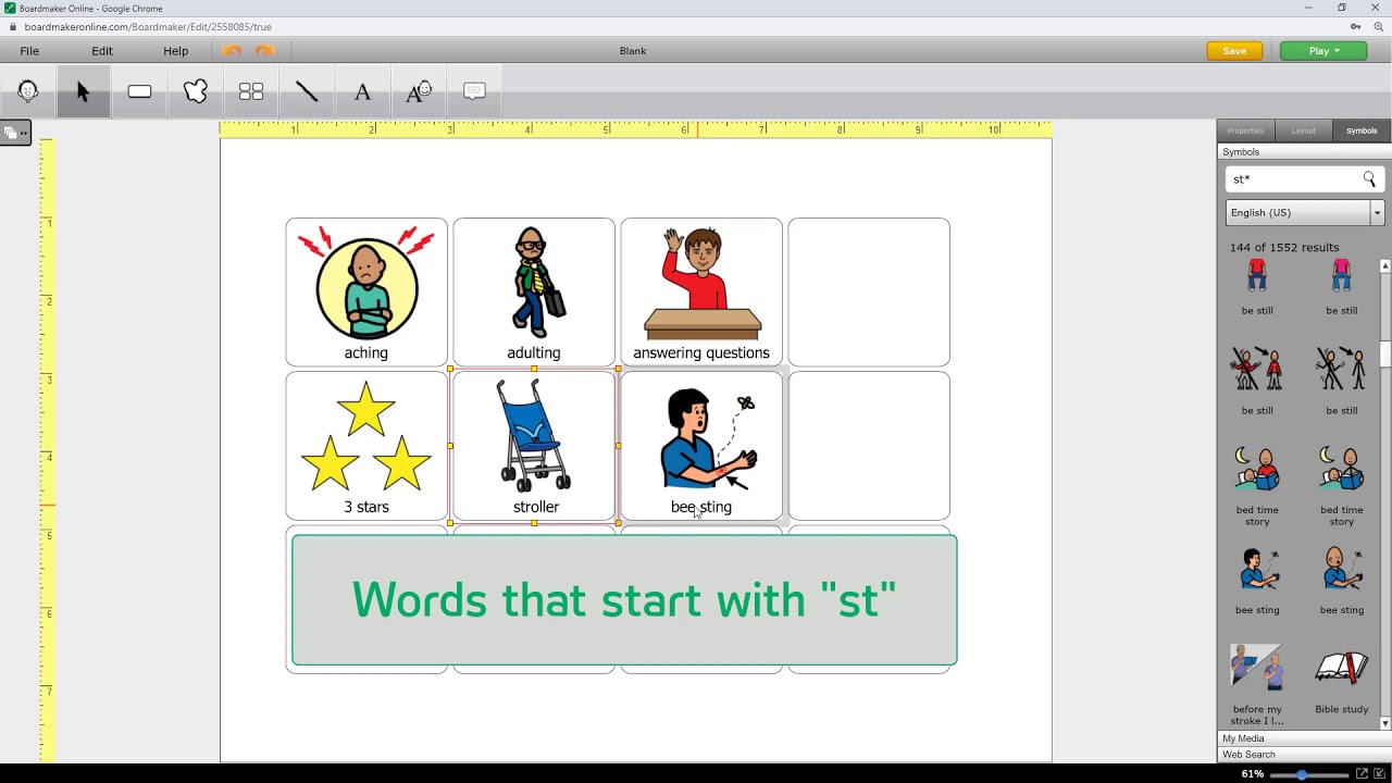 Transition from Boardmaker Online: Narrow a Symbol Search