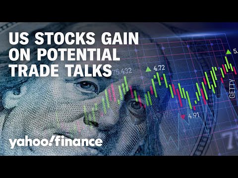 Trade talk news boosts stocks 'for the time being,' but economic data may 'derail' the 'good vibes'