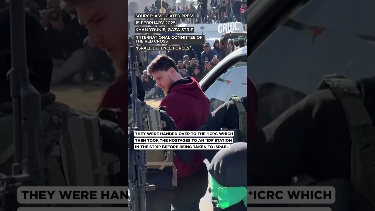 Hamas Releases Three Israeli Hostages in Sixth Ceasefire Swap for 369 Palestinian Prisoners