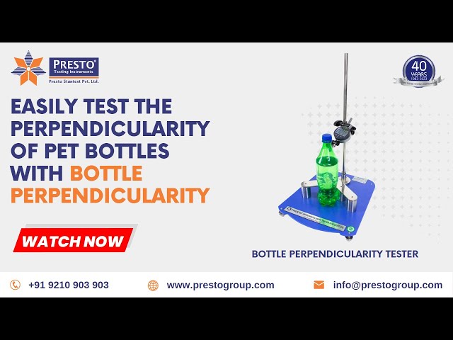 PET and Preform Testing Instruments - Digital Bottle Burst Tester ...