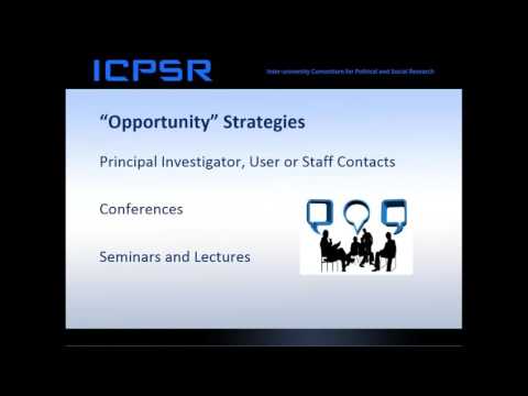 The Quest for Data: Acquisitions Activities and Archiving Options at ICPSR
