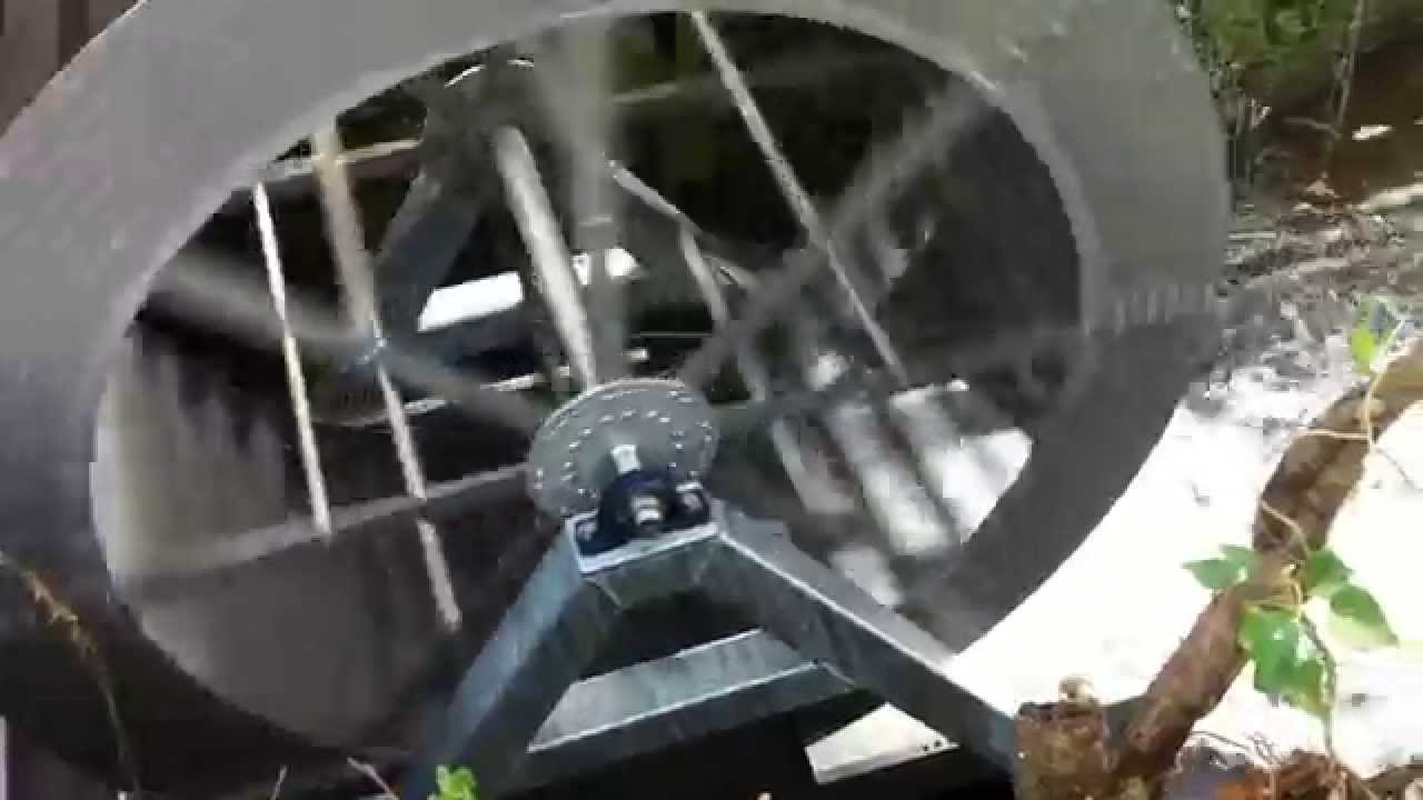 Poncelet Water Wheel - Freeflow69.com