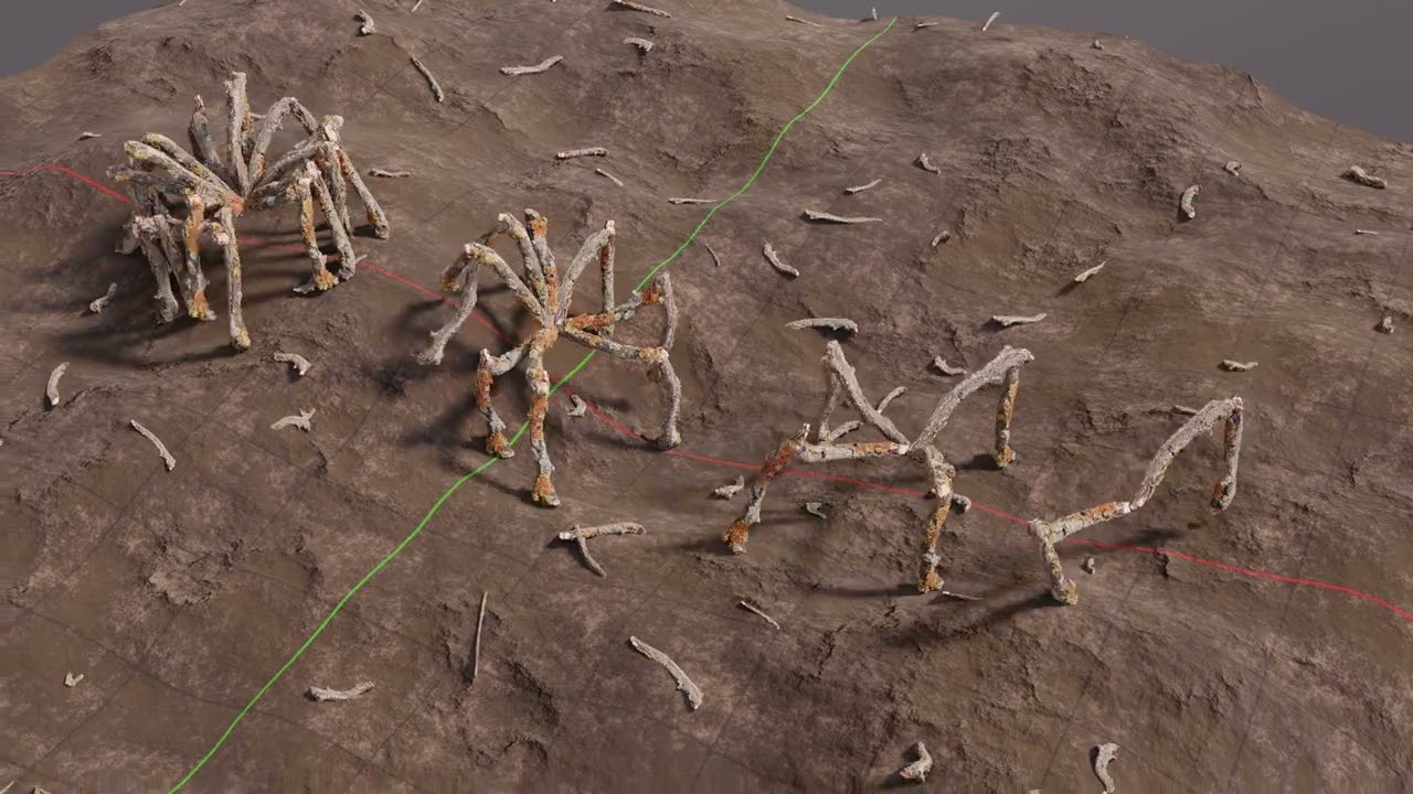 Procedural Stick Bug Animation