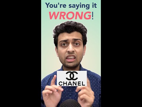 Chanel: You're Saying it WRONG! How to Say 'Chanel' CORRECTLY? #Shorts