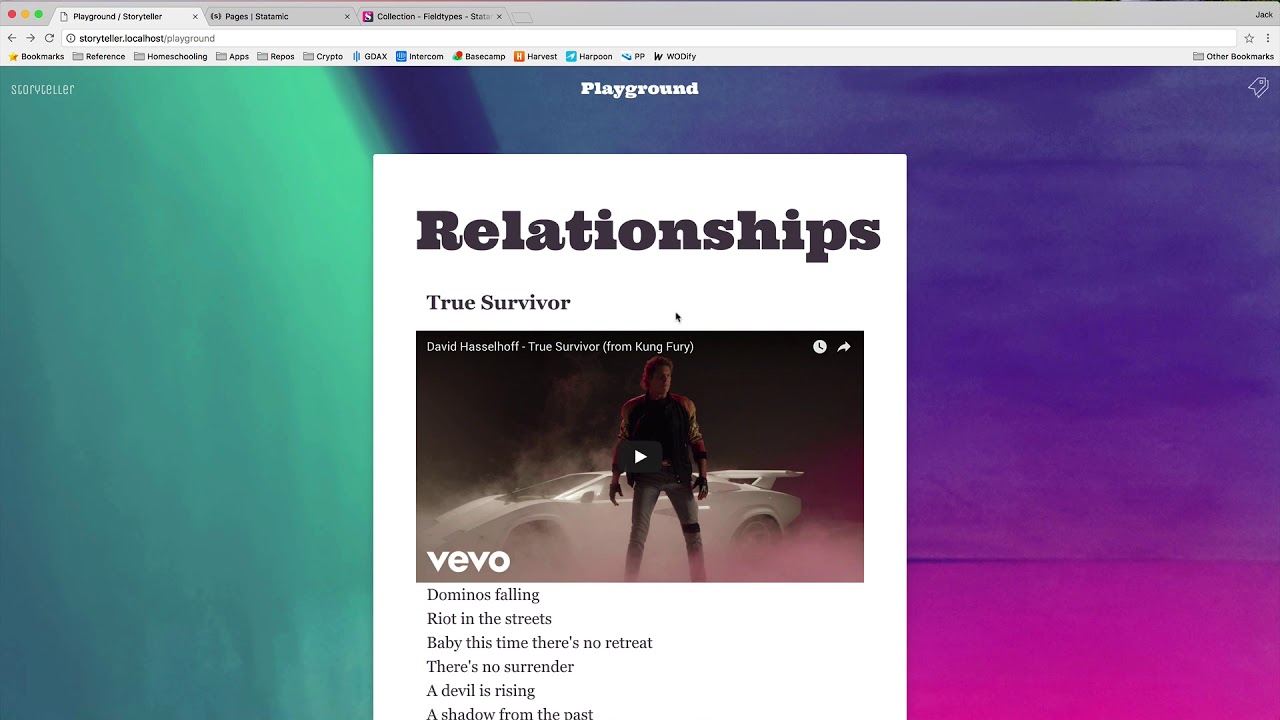 Statamic Foundations: Relationships