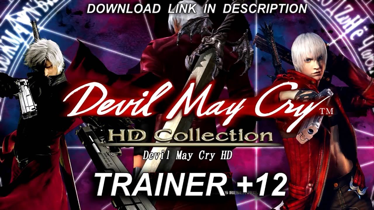 Devil May Cry HD Collection Trainer +12  Cheat and Hack New 2018