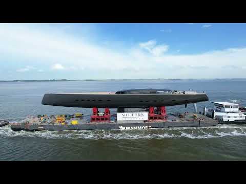 56m Vitters SY Alea (BN3083) | Arriving in Harlingen