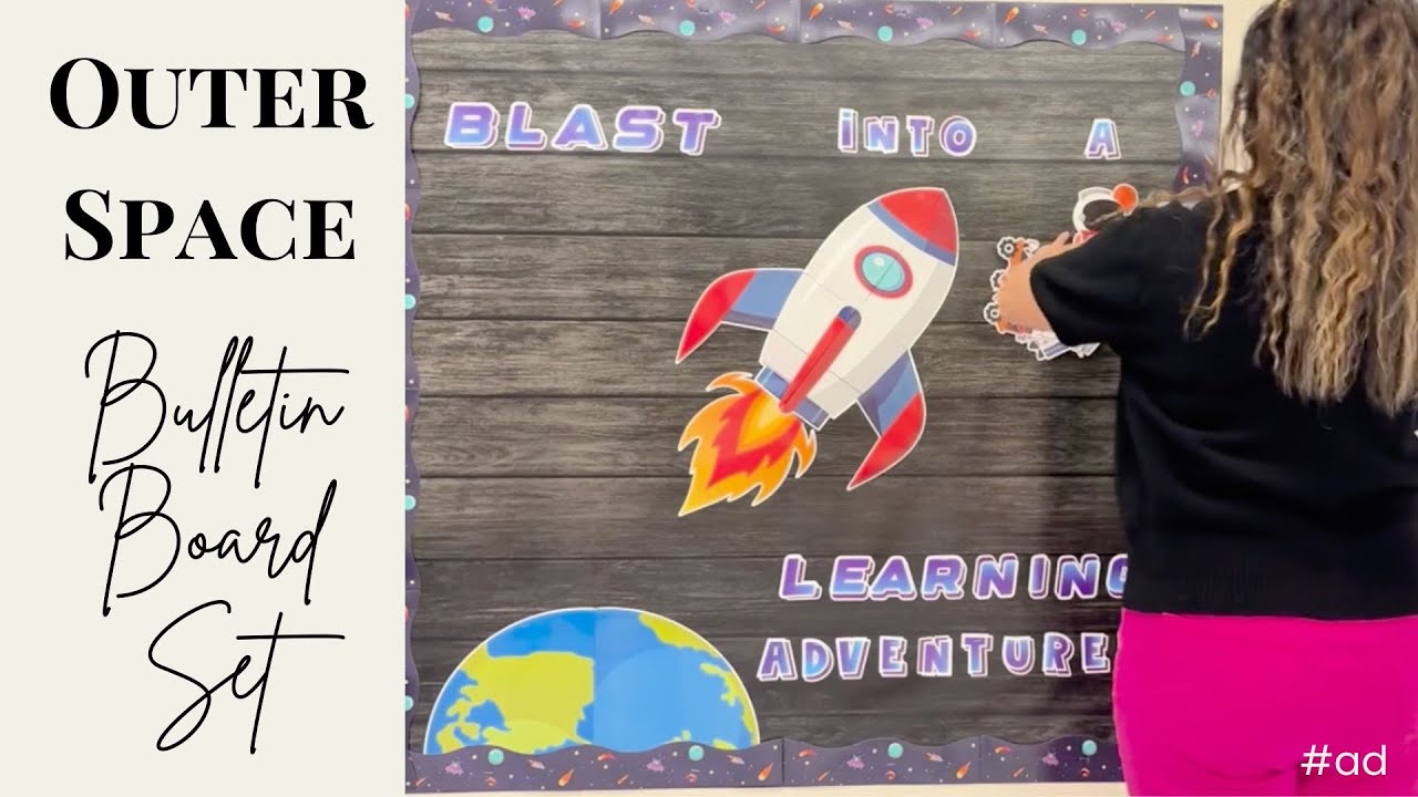 Space Theme Bulletin Board Setup for Your Classroom See Size
