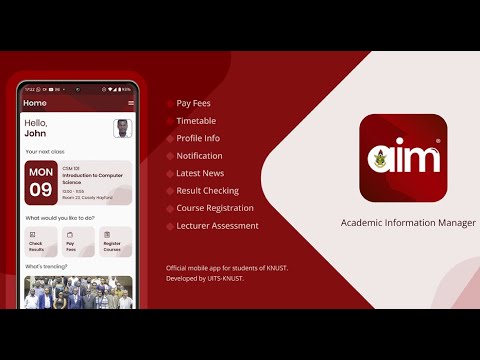 KNUST AIM for Android - Free App Download