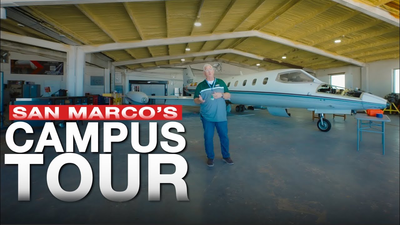San Marcos Texas Aircraft Mechanic Campus Tour