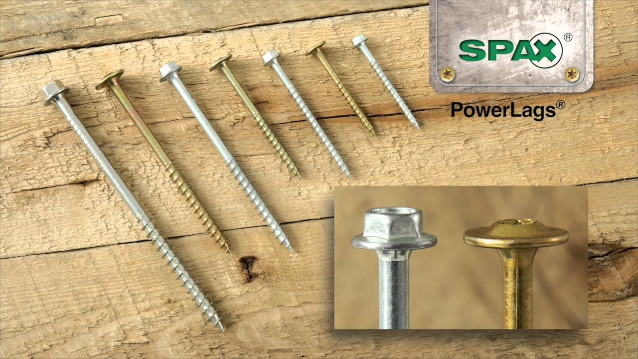 SPAX PowerLag® Applications