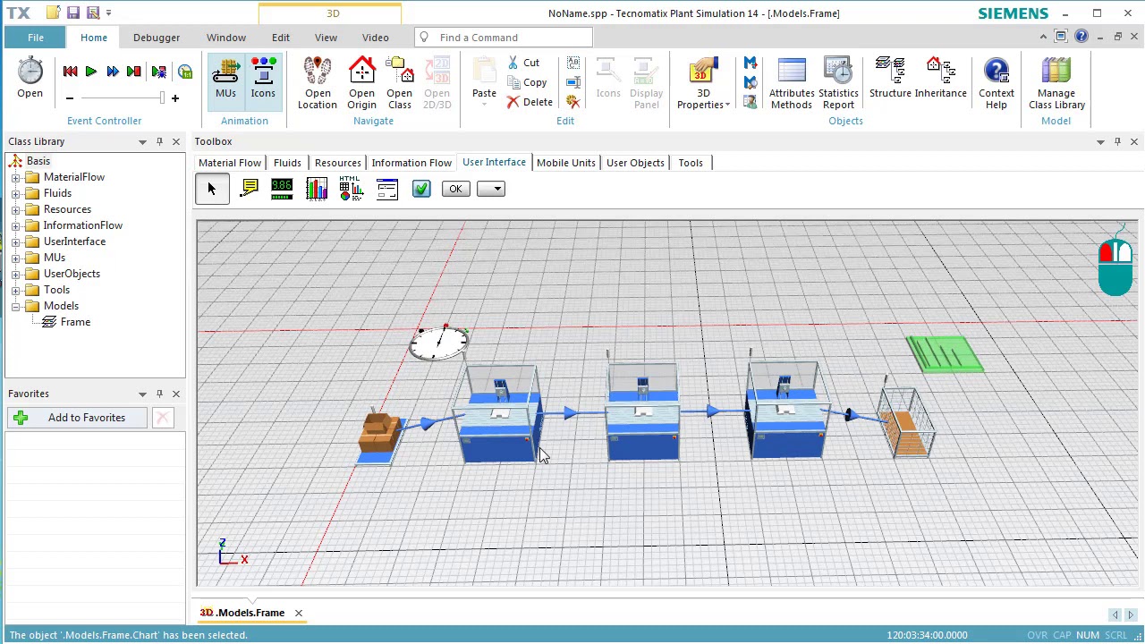 Basic Tutorial EP 1 Create basic model in Plant Simulation