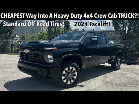 2024 Chevy Silverado 2500 Custom: TEST DRIVE+FULL REVIEW