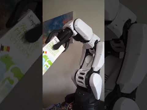 DIY 3D printed robotic arm with AI - ARCTOS