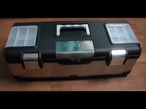 Forge Steel 26" & 20" Stainless Steel Toolboxes detailed look