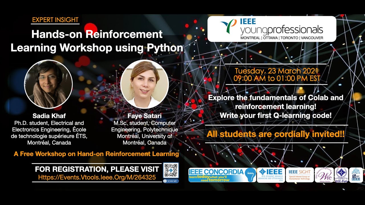 HANDS-ON REINFORCEMENT LEARNING WORKSHOP USING PYTHON