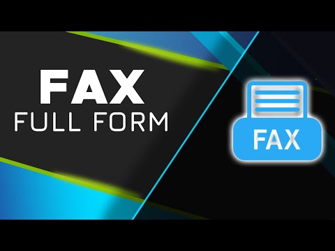 FAX Full Form | What is the Full Form of FAX -FAX Full Form - Facsimile -What is a full form of fax?