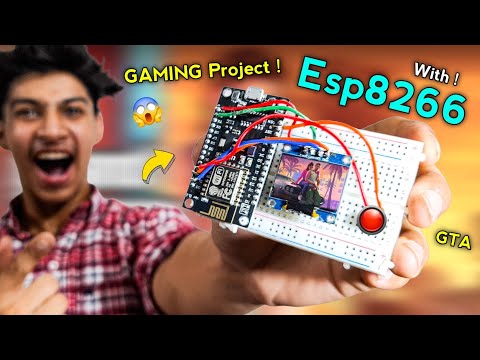 मैंने बना दिया Mini Game Using Esp8266 With OLED Display 😍🔥 - How to make Game with Esp8266 and Oled