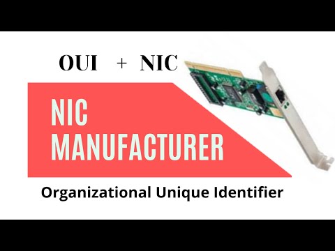 MAC Address OUI NIC