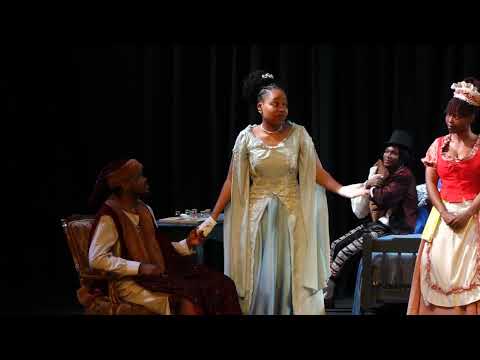 "The Imaginary Invalid" by Moliere, a student production. Durban, South Africa,