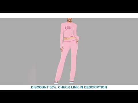 2 Piece Sets Women Outfit Winter 2024 Trend Elegant Warm Suit Vintage Sports Y2k Trouser Sets Large